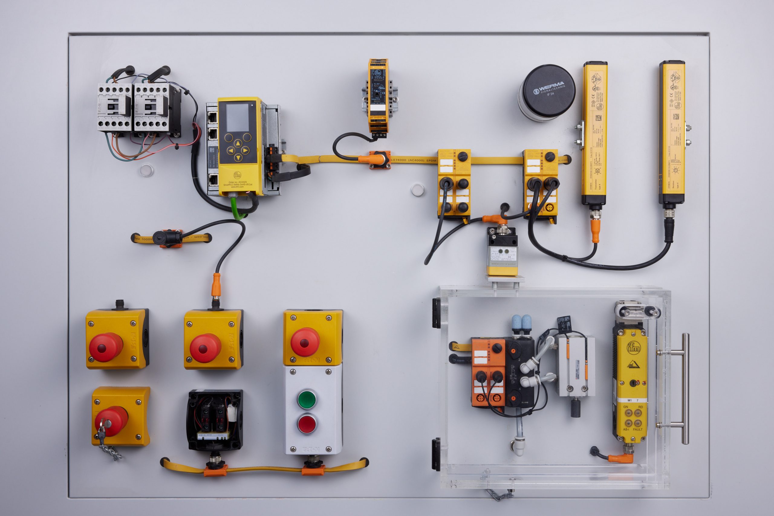 ZF0693 Industrial communication - Safety at work - ifm Exhibitions